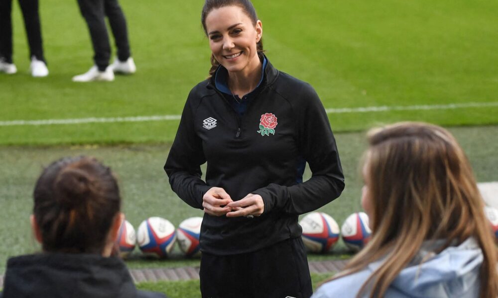 Kate Middleton Takes on New Role as Royal Patron of Rugby Football ...