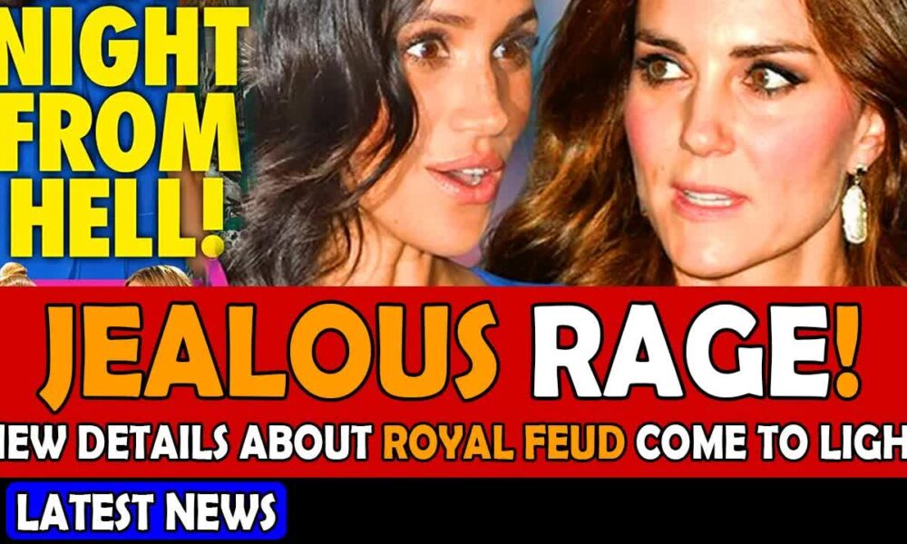 Meghan’s Jealous Rage: New Details Emerge in Royal Feud – News all day
