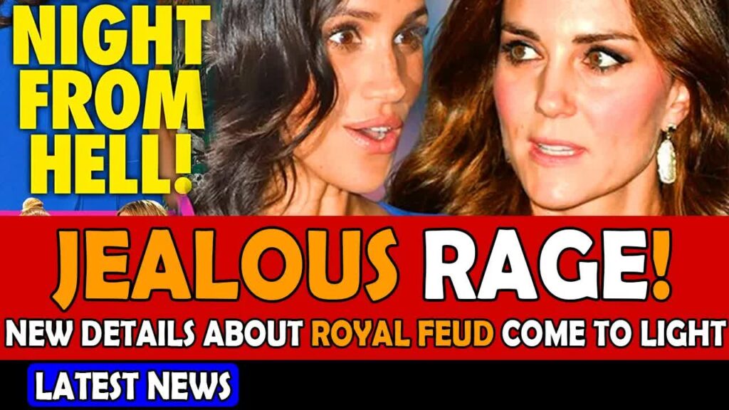 Meghan’s Jealous Rage: New Details Emerge in Royal Feud – News all day