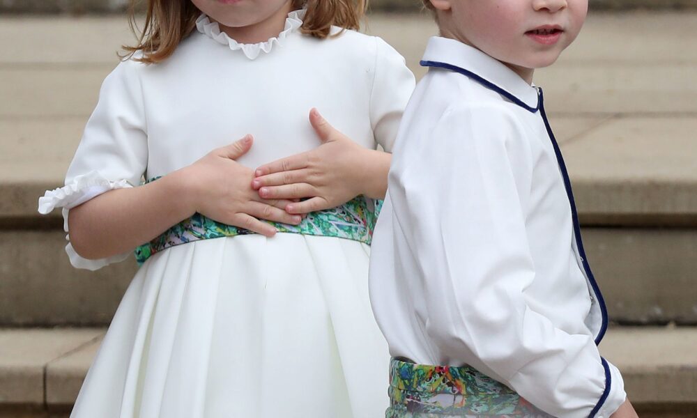 Adorable Prince George And Princess Charlotte Steal The Show At Royal
