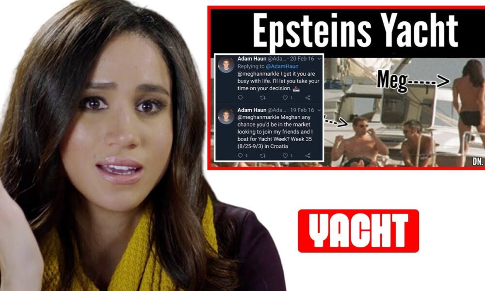 Yacht Girl Meg Unveiling The Truth Behind Meghan Markles Yachting