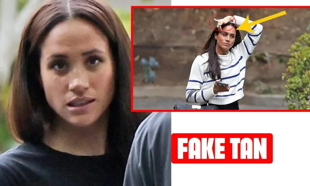 Meghan Markle’s Controversial Tan Raises Eyebrows as She Ends $20 Million Spotify Deal – News ...