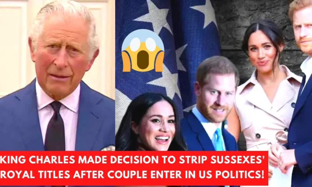 Meghan Markle Faces Calls to Lose Duchess Title After Voting in US Midterm Elections – News all day