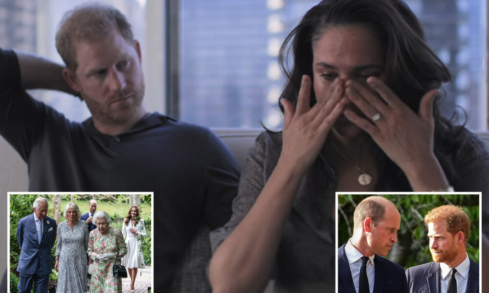 Royal Bombshell: Meghan Markle and Prince Harry Headed for Divorce? – News all day