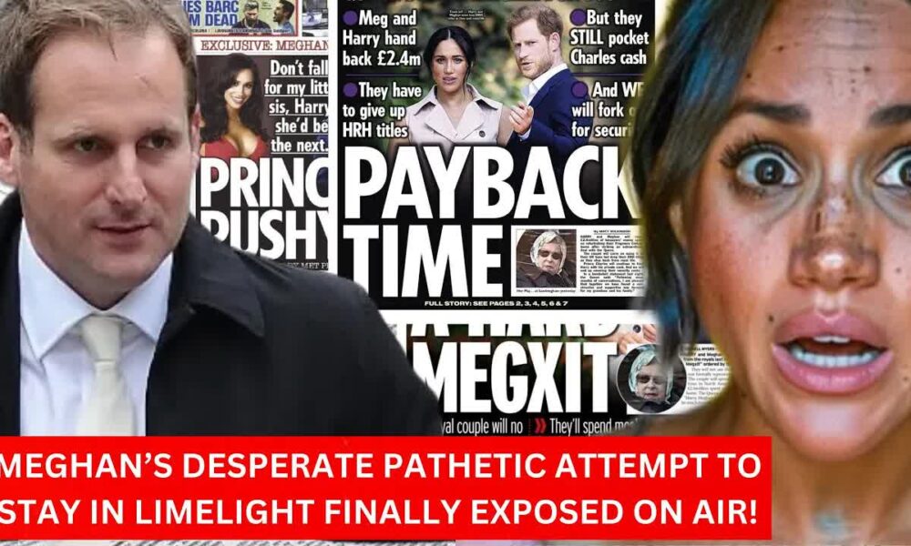 Meghan Markle’s Desperate Pursuit of Fame: The Hypocrisy Unveiled – News all day