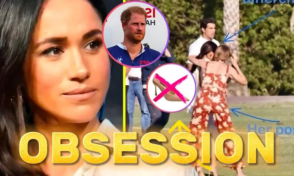 The Height of Controversy: Meghan Markle’s Stiletto Struggles at the Polo Match – News all day